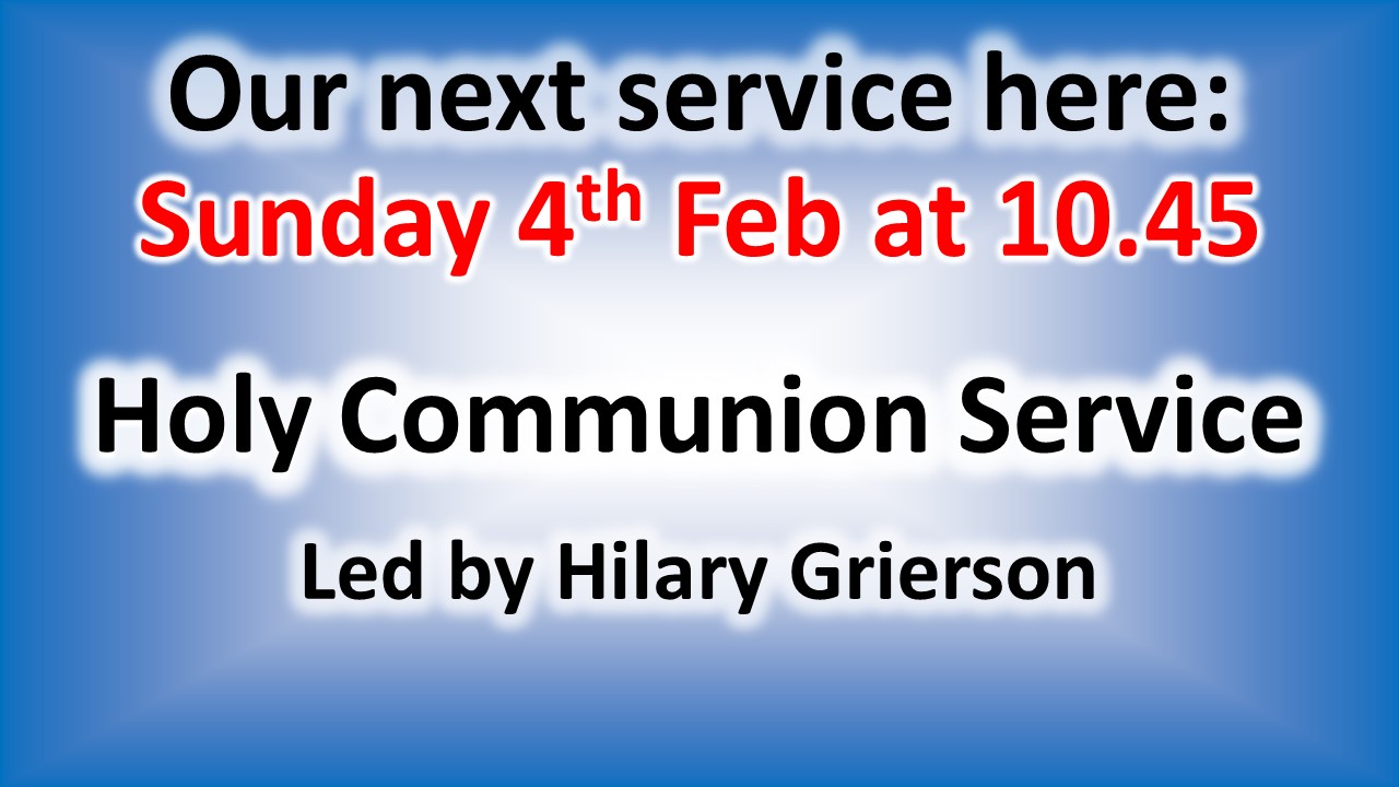 Upcoming Services - Altrincham United Reformed Church